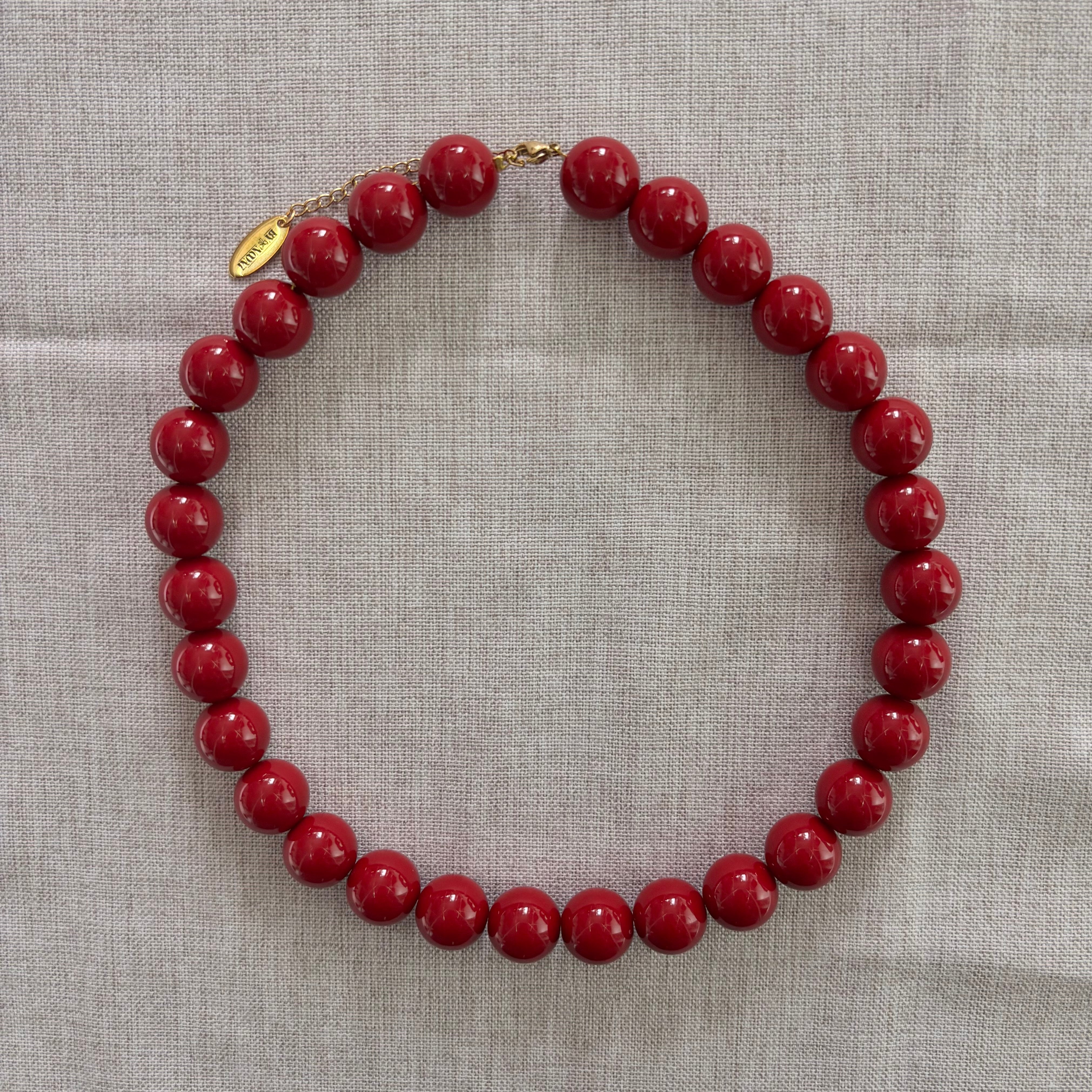Candy Bordeaux - Necklace – ByNooni